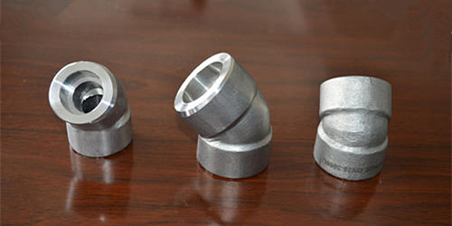 JIS Cs 45 Elbow Carbon Steel Socket Weld Fittings