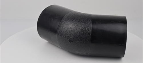 Elongation At Break Water 45 ° Butt Elbow HDPE Pipe Fittings